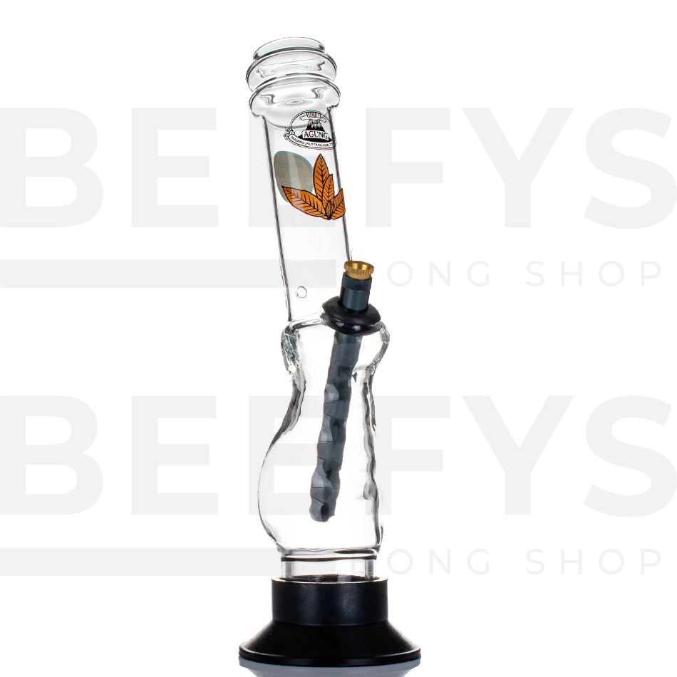 Agung Gripper Bong 33cm (Leaf) – Beefy's Bongs