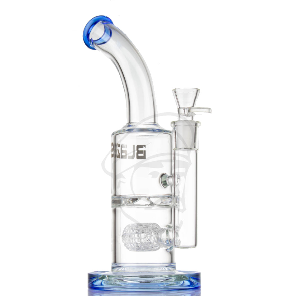 Blaze Glass Turbine + Matrix Bong – Beefy's Bongs