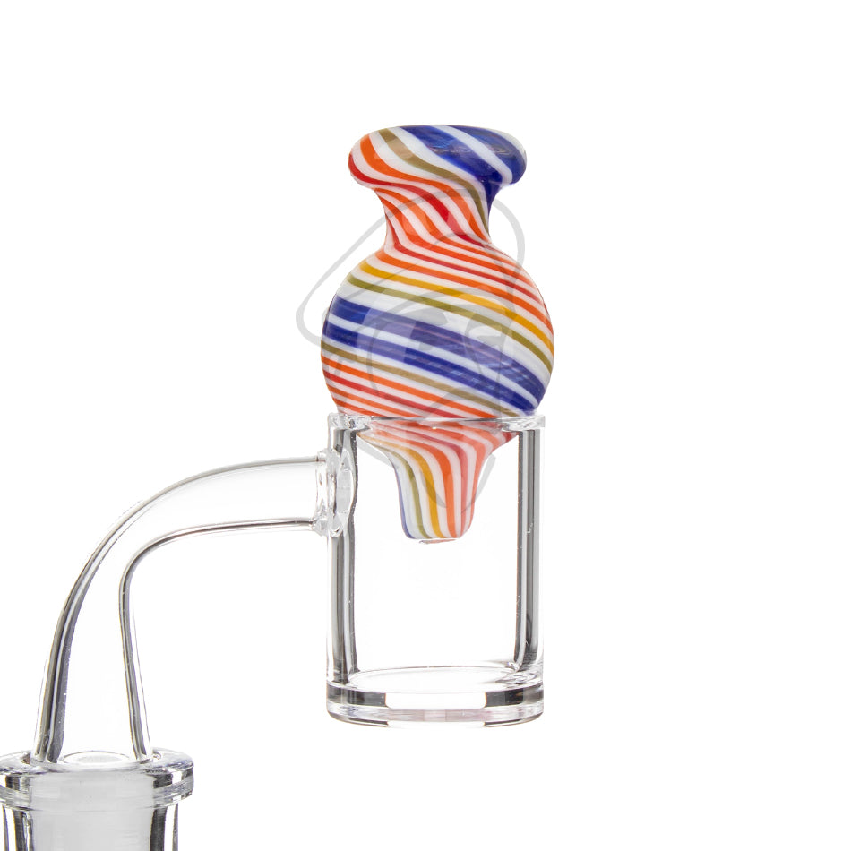 Spiral Bubble Carb Cap – Beefy's Bongs