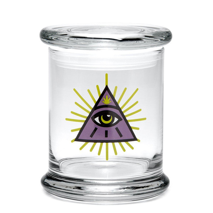 420 Jar Large - All Seeing Eye – Beefy's Bongs
