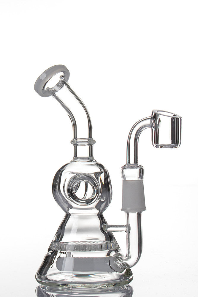Black Leaf HoneyComb Dab Rig - Quartz – Beefy's Bongs