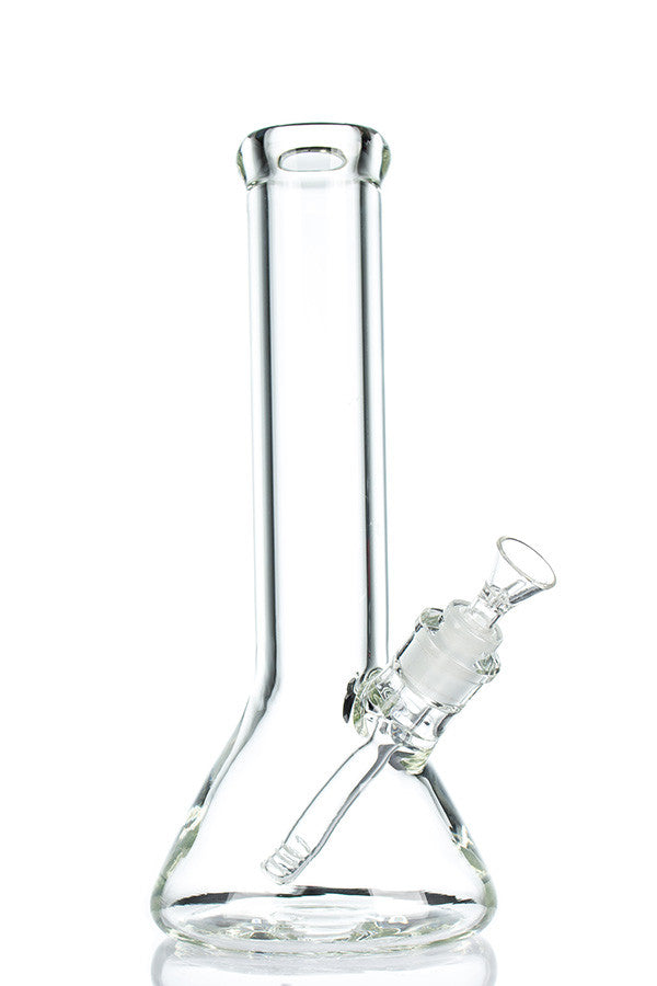 'Black Leaf' Glass Beaker 9mm – Beefy's Bongs