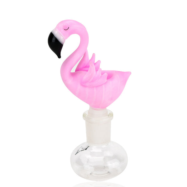 Empire Glass Cone 14.5mm - Pink Flamingo – Beefy's Bongs
