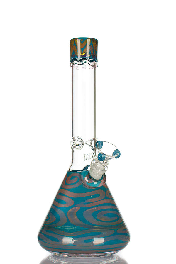 HVY Mini Beaker 'Deep Sea – Beefy's Bongs