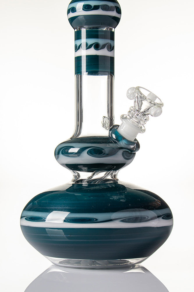 HVY Mini Wave Genie Bottle - Teal – Beefy's Bongs