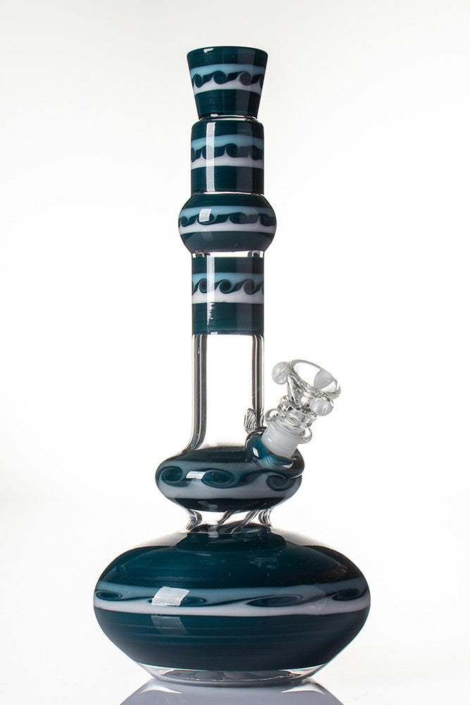 HVY Mini Wave Genie Bottle - Teal – Beefy's Bongs