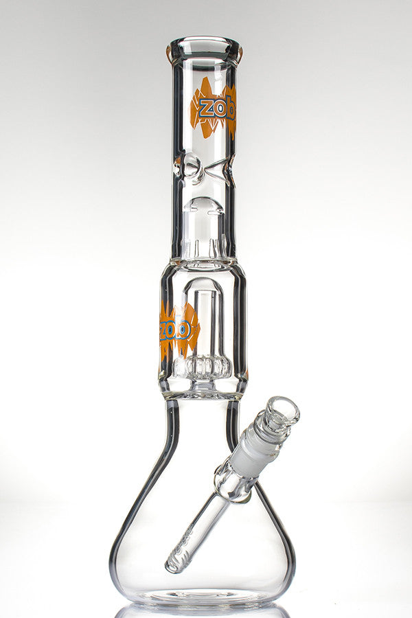 ZOB UFO Perc Beaker 15 Inch - Orange – Beefy's Bongs
